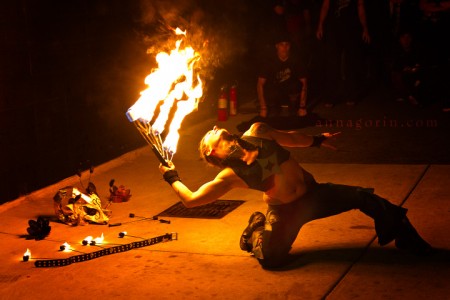 Fire dancing at Unmata’s Blood Moon Regale (part II) :: Events :: Anna ...
